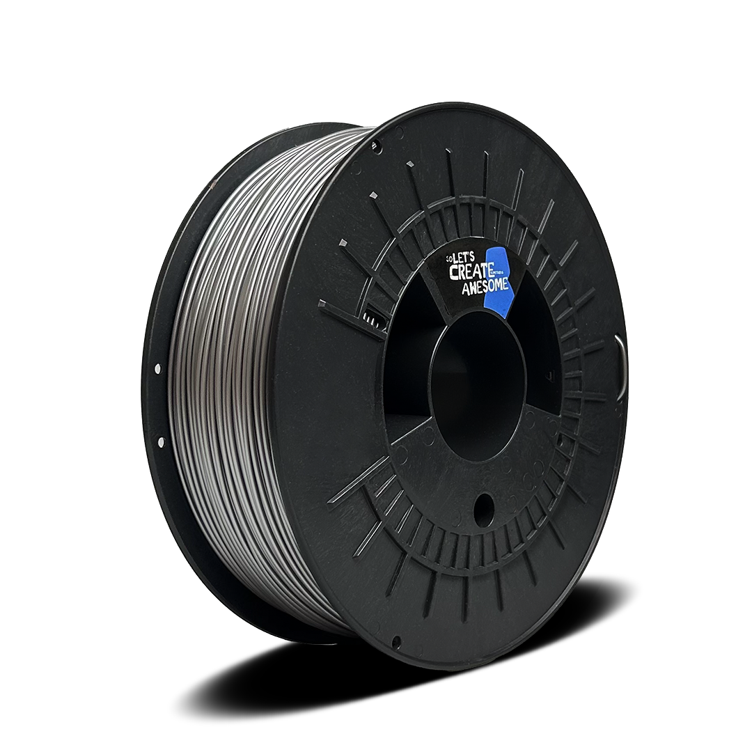 PLA Extrafill "Metallic Grey" | 1 KG | 1.75 mm – Fillamentum.com