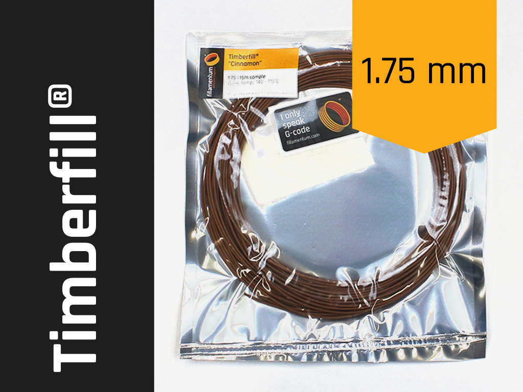 15 m Sample | 1.75 mm | Timberfill® – Fillamentum.com