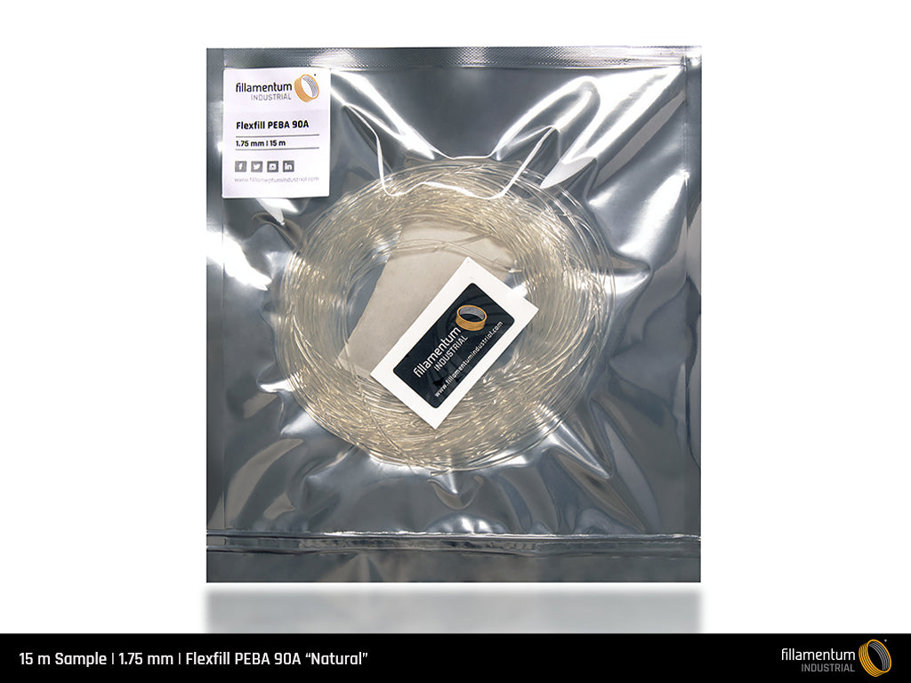 15 m Sample | 1.75 mm | Flexfill PEBA 90A "Natural" – Fillamentum.com